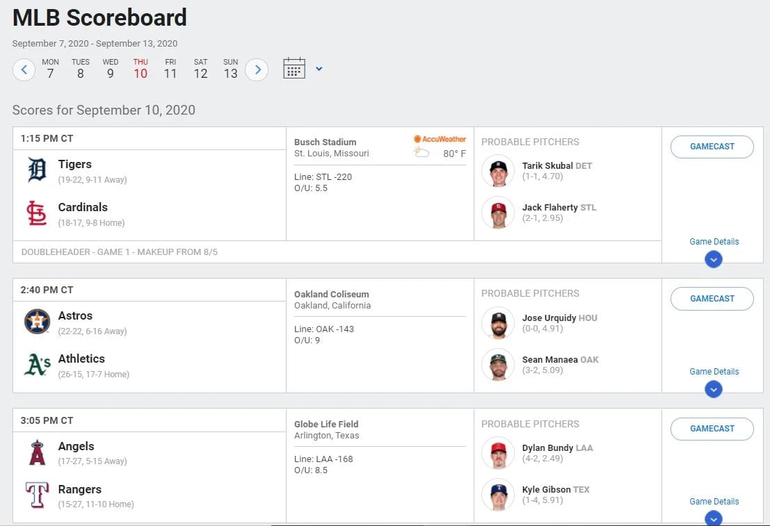 RocketScreens Individual Apps Page - ESPN